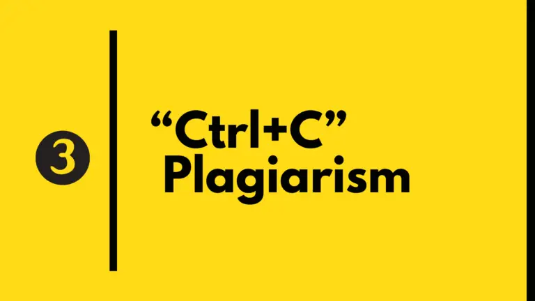 10 Types of Plagiarism in Research Paper Writing - iLovePhD