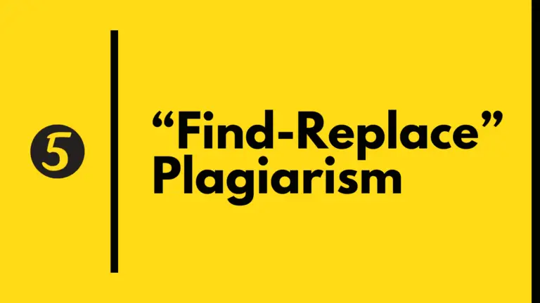 10 Types of Plagiarism in Research Paper Writing - iLovePhD