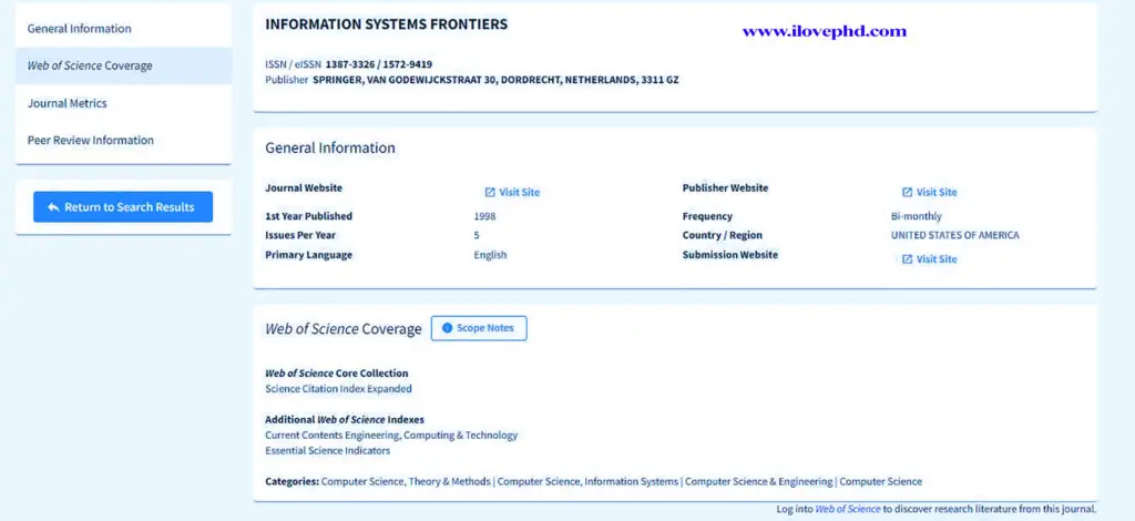 How to use Manuscript Matcher? WoS Master Journal List - iLovePhD