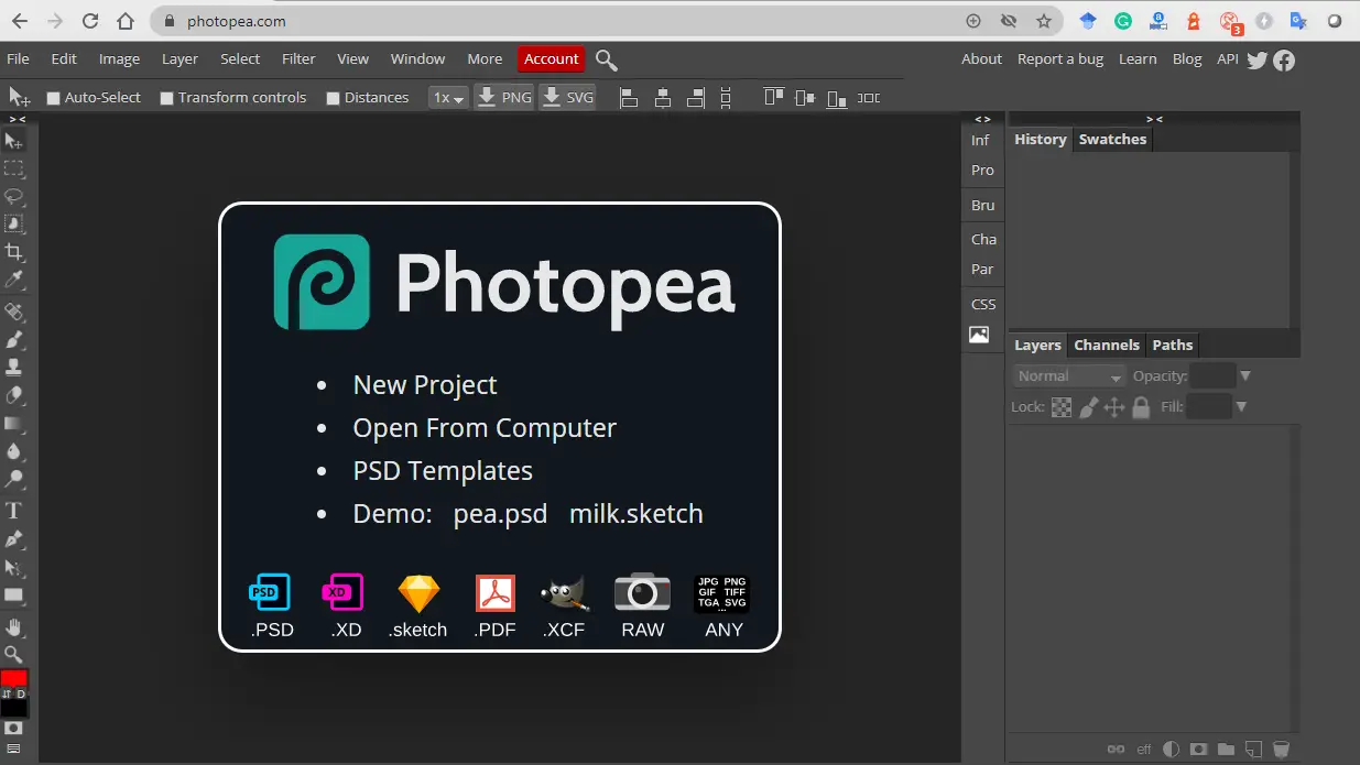 Photopea Tutorial - Online Free Photo Editor for Thesis Images - iLovePhD