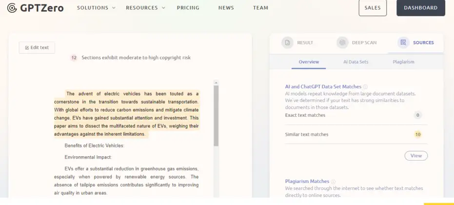 Powerful GPTZero AI Detector Tool for Free - iLovePhD