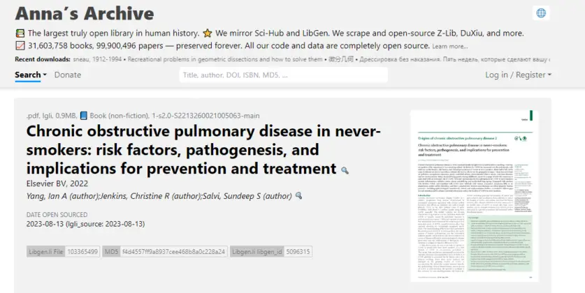 Anna's Archive: Download Research Papers for Free in 2025! - iLovePhD