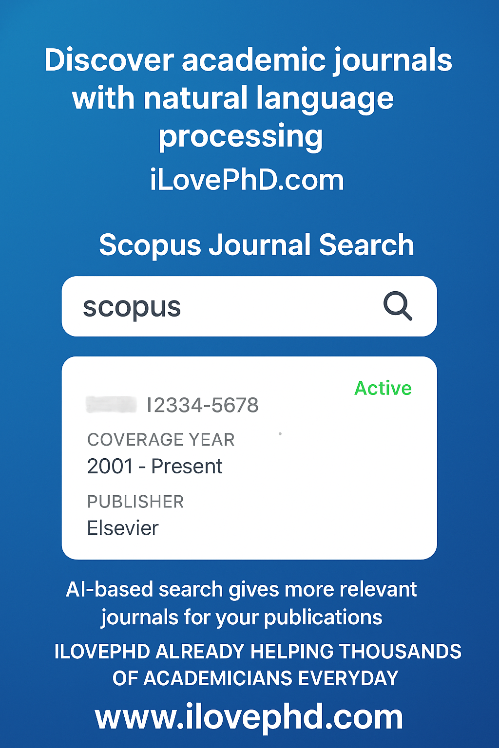 How to Use Scopus Journal Search by iLovePhD – A Step-by-Step Guide for ...